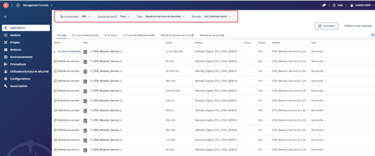 Monitorer les opérations sur la TMC (Talend Management Console) – TUTORIEL SAP BUSINESSOBJECTS